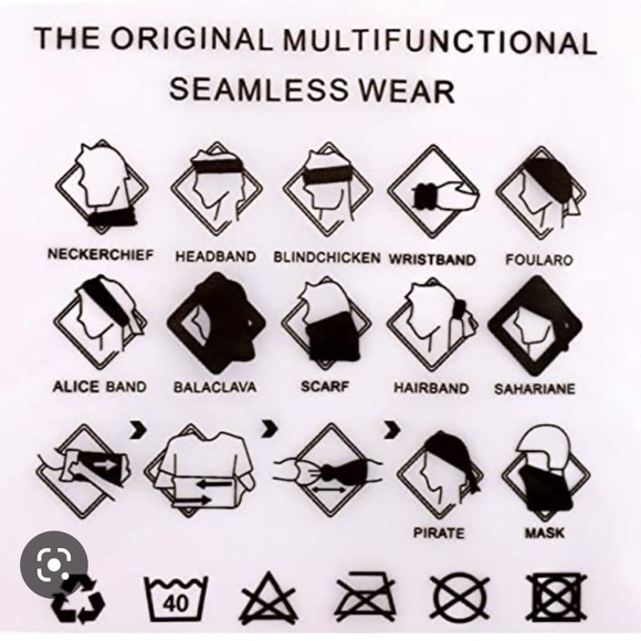 The Original Multifunctional Seamless Wear | Accessories | Atv ...